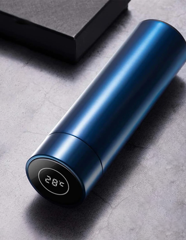 LED Digital Temperature Thermos | Creative Mind & Design